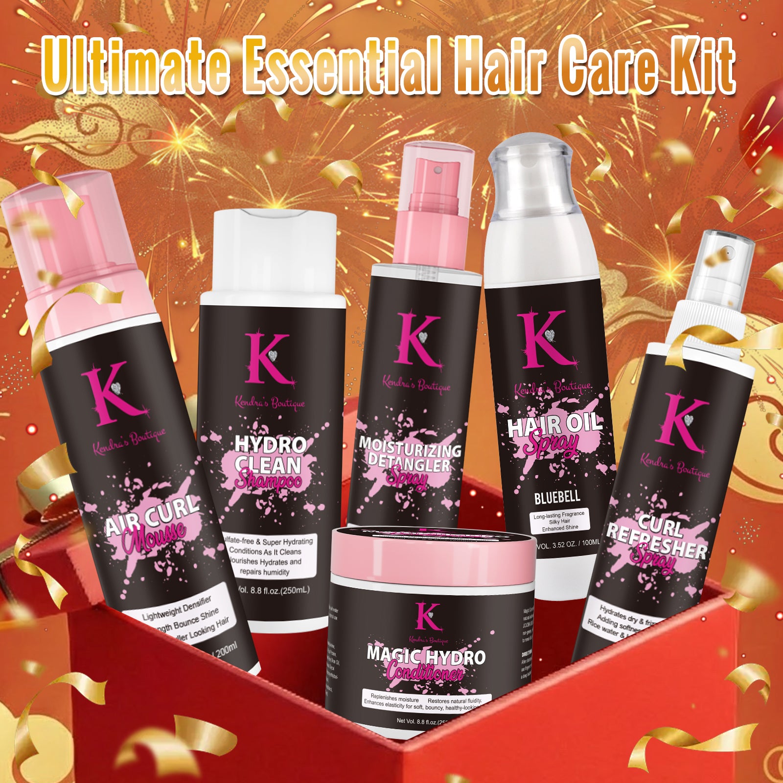 Ultimate Essential Hair Care Kit Gift Set – Kendras-Boutique
