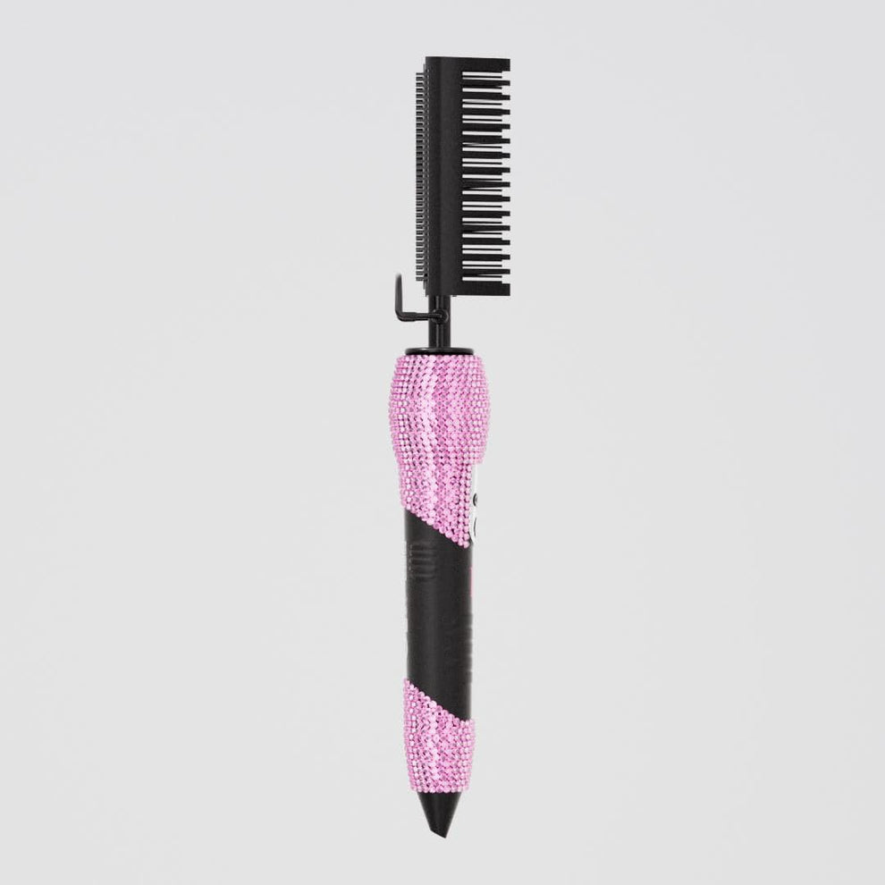 Hair Barb Pink Diamond Hot Comb/ Pressing Comb – Kendras-Boutique1